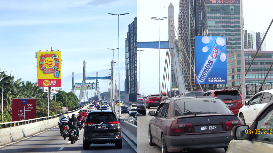 LDP Highway - Sunway Cable Bridge - Out of Home Media